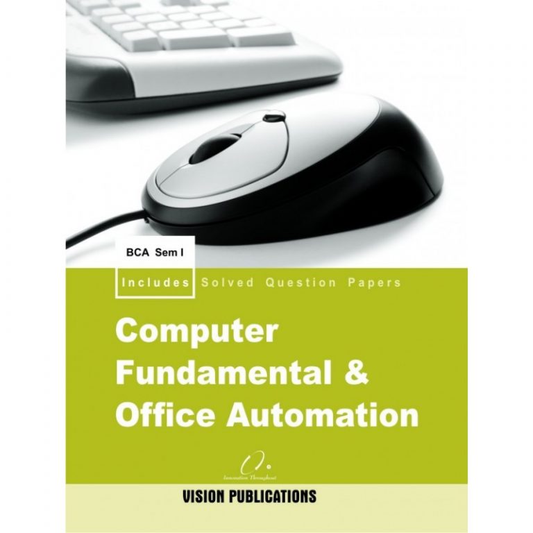 Computer Fundamentals And Office Automation Book Pdf Online Services
